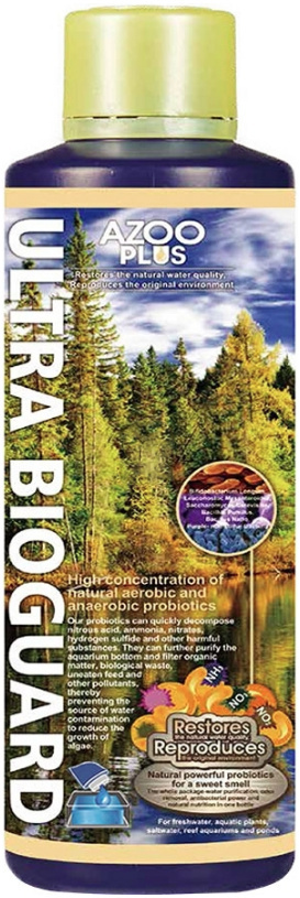 AZOO plus Ultra Bioguard 120ml - wielozadaniowe baterie w płynie Sklep Akwarystyczny.EU